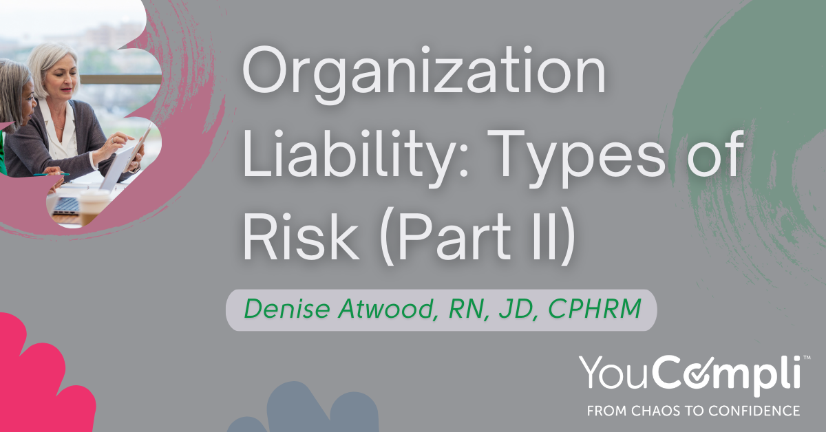 Organization Liability: Impact and Risk Mitigation (Part II) » YouCompli