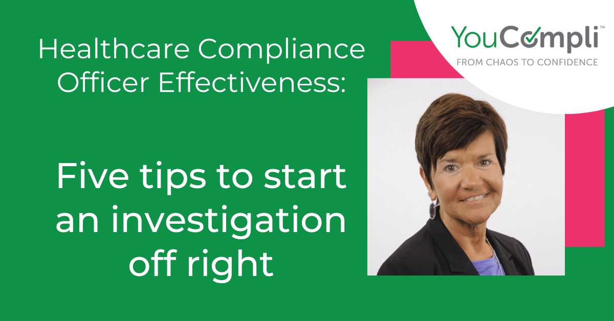 Five tips to start an investigation off right » YouCompli