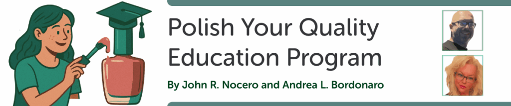 What does quality education have to do with nail polish?